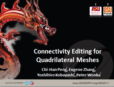 Connectivity Editing for Quadrilateral Meshes